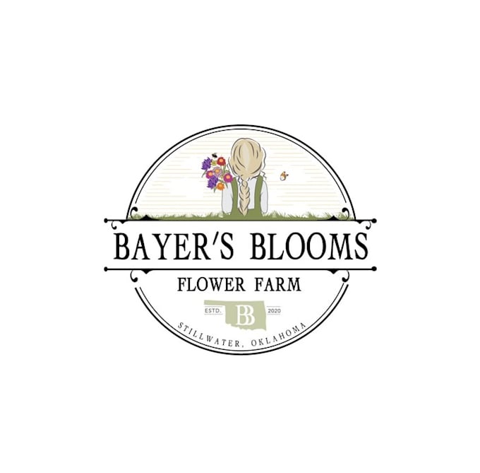Design splendid sophisticated flower farm logo by Mallory_hilpert | Fiverr