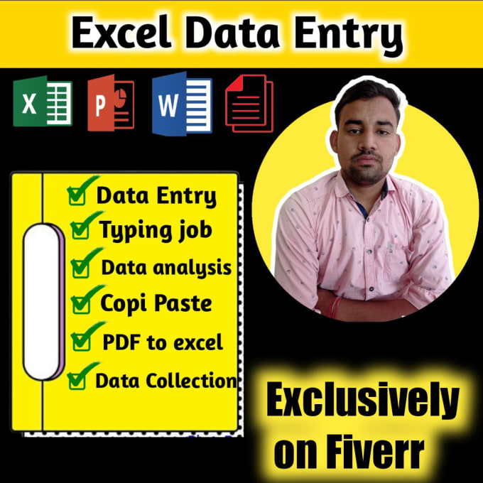 Excel data entry, web research, data entry, copy paste, by ... Excel data entry, web research, data entry, copy paste, by ...