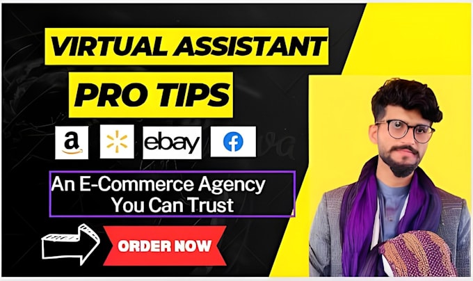 Be your virtual assistant for your ecommerce store, ebay,amazon,walmart ...