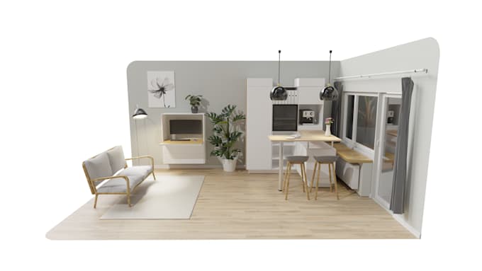 Create stunning interior design visualizations by Lloeve | Fiverr