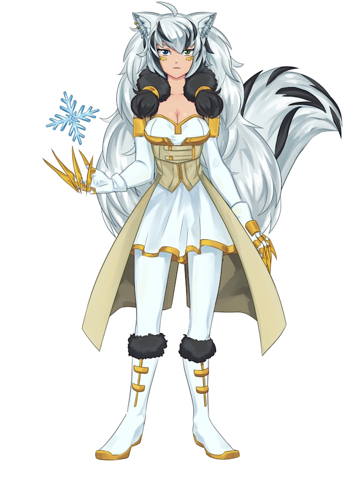 Design and rigged your live2d vtuber model,2d vtuber model,chibi vtuber ...