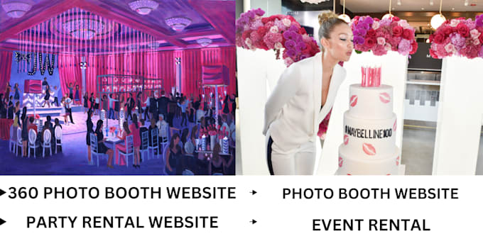 Design 360 photo booth website photo booth website, party rental ...