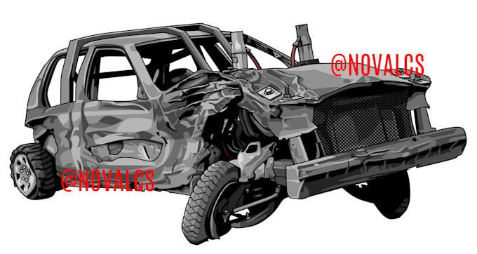 Demolition Derby Vector