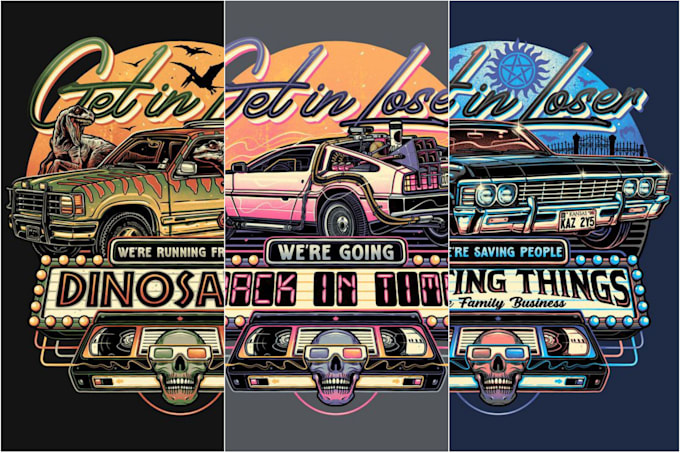 Design shirts with old theme by Aahmeedsaad | Fiverr