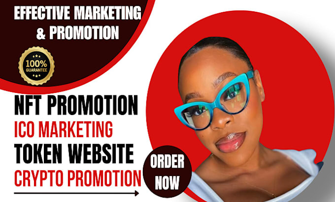 Do effective marketing and promotion for nft,crypto,ico,coin and token website by ...