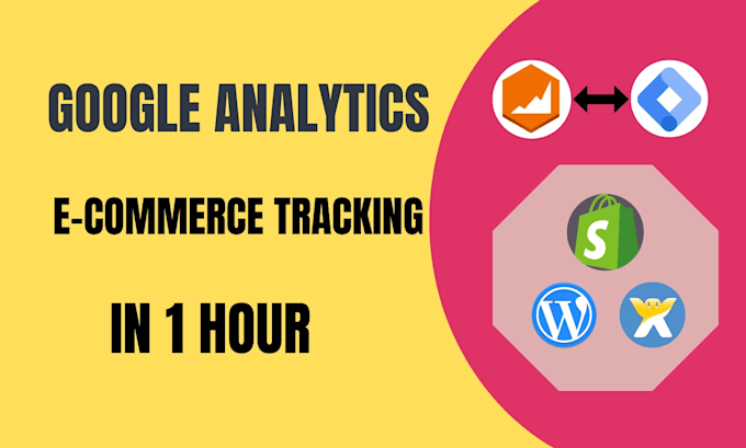 Fix or setup google analytics 4 or ga4 ecommerce tracking via gtm by Facebookadski | Fiverr