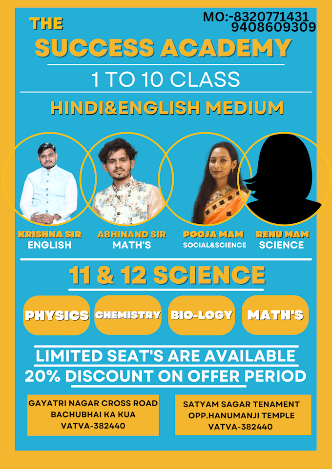 Design eye catching poster for your business by Mauryaabhinand | Fiverr