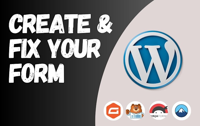 Create and fix contact form or gravity form or wordpress form by Rh_rakibul | Fiverr