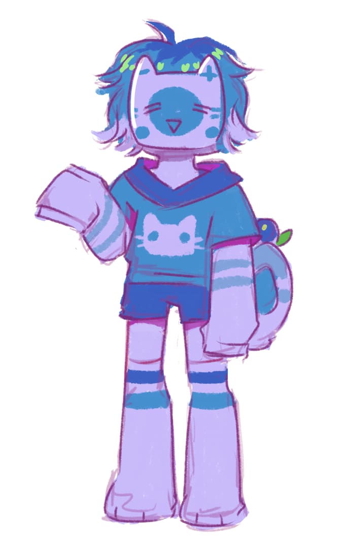 Draw a humanoid chibi by Manly_unikorn | Fiverr