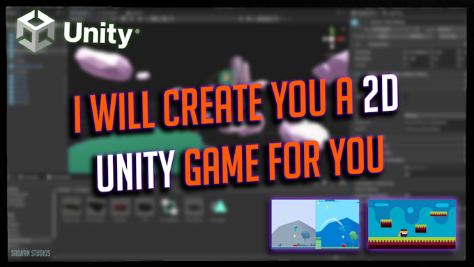 Create a 2d unity game for you by Saabdalla | Fiverr