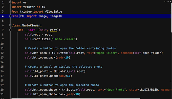 Write you a python code by Jadenyuki_neos | Fiverr