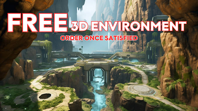 3d model any environment for free by Reachreality | Fiverr