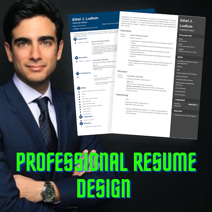 Professional resume design and motivational message writing by Anuarnet ...