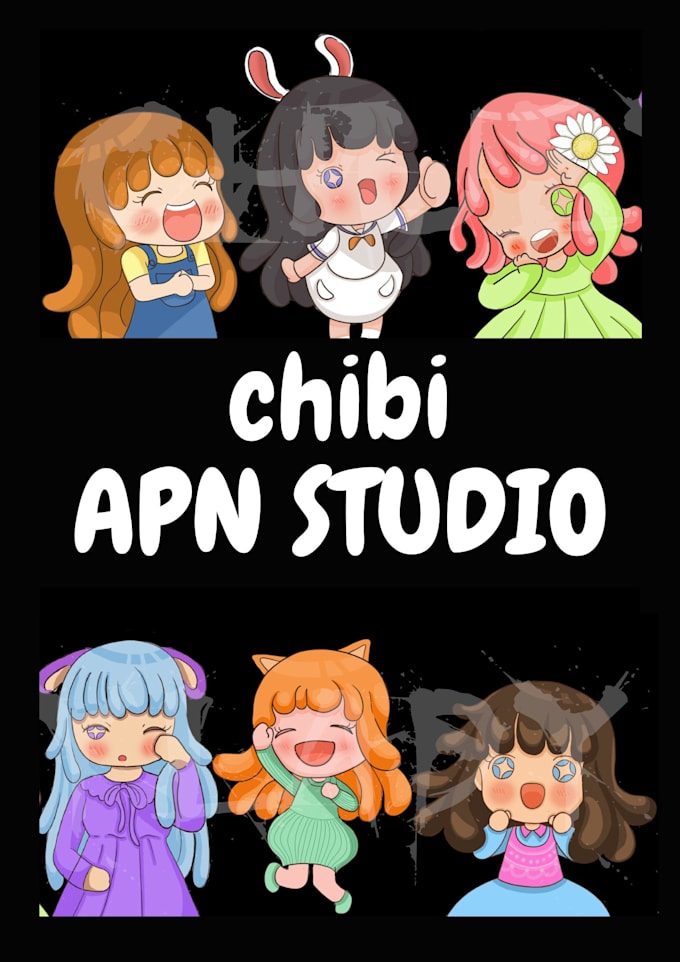 Painting good chibi character by Piche0 | Fiverr