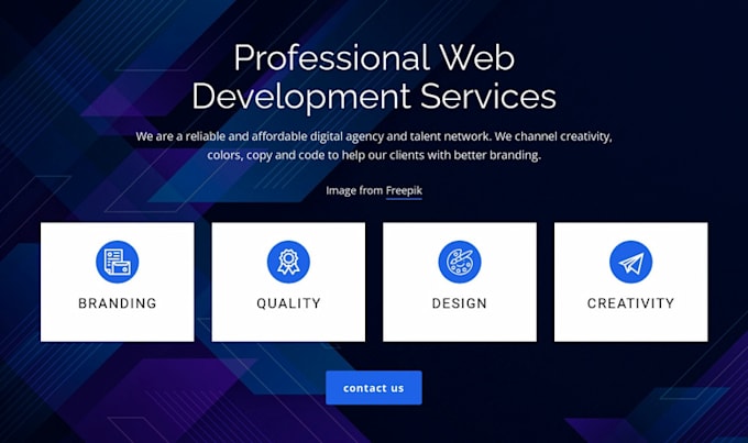 Develop a business website with html css by Mohamedhamthy | Fiverr