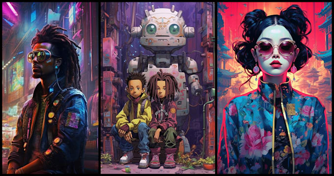 Create quick custom ai art using midjourney advanced by Steve_ai | Fiverr