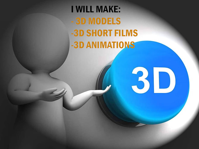 Make 3d models and animations for you by Mashalammar | Fiverr