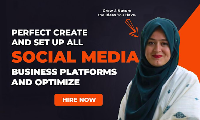 Perfect create andset up all social media business accounts and optimize pages by Saimakhosh ...