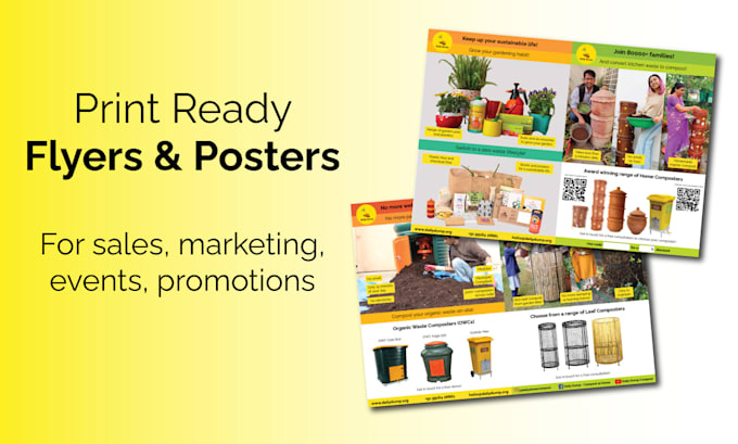 Create flyers and posters ready for printing by Niharika_thakar | Fiverr