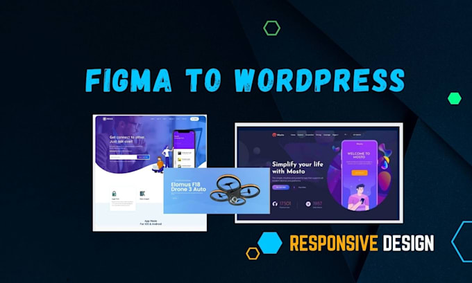 Convert psd, xd, ai or figma to wordpress landing page using elementor pro by Abddulazimworkk ...