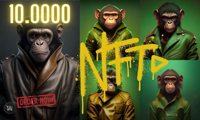 Create and generate a successful 10,000 nft art collection by Soory2020 ...