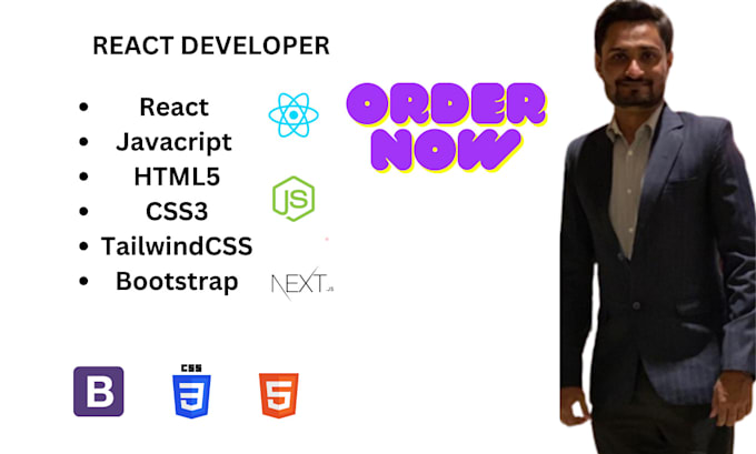 Develop custom reactjs web app for you by Inamkhan880 | Fiverr