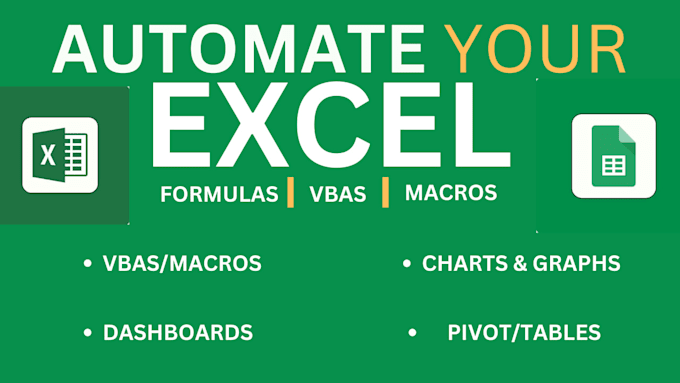 Create Excel Formulas Vba Macros Spreadsheet By Mujahidhomes Fiverr 