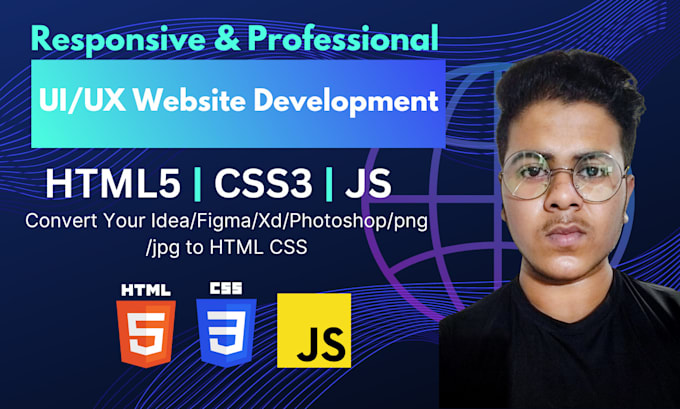 Be your professional front end developer with modern ui ux by Ary ...