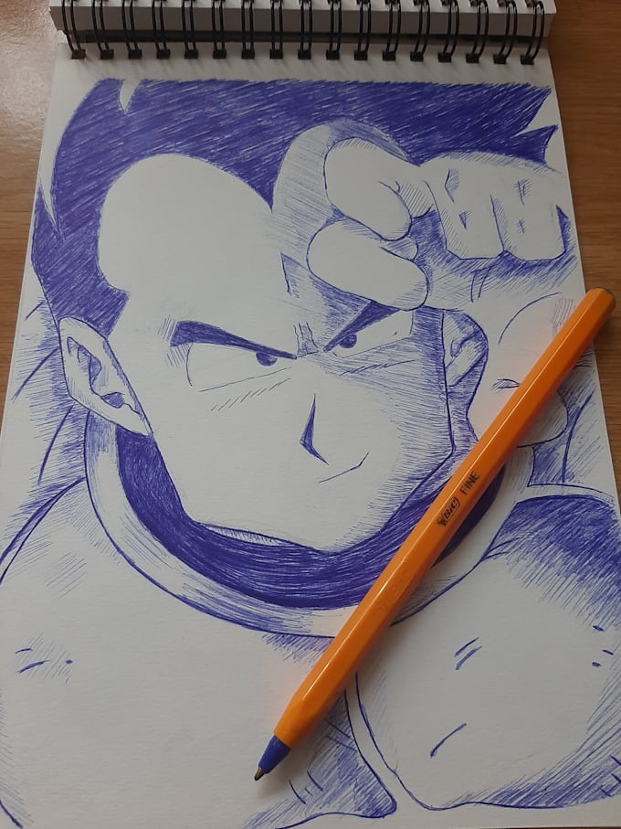 Draw tradisional line art illustrations of anything in any style by ...