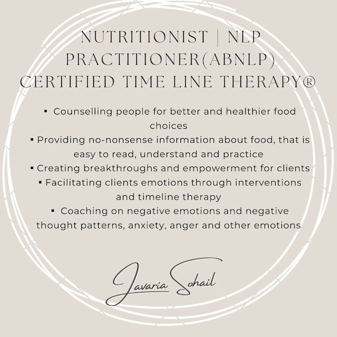 Do nlp practitioner coaching and timeline therapy by Javarias2 | Fiverr