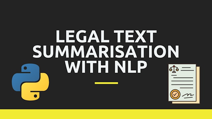 Do Text Summarization Generation Large Language Models Gpt Legal Or Finance By Montig Fiverr
