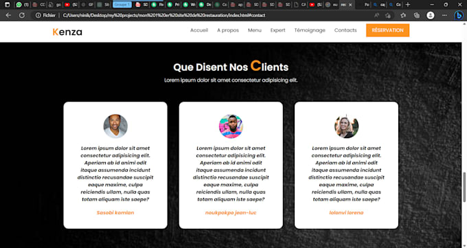 Créer vos maquettes figma et créer vos sites web by Web_k_designer | Fiverr