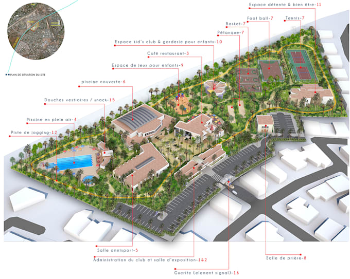 Draw from scratch, render 2d, 3d site master plan, interior, exterior by Amiriyoussef | Fiverr