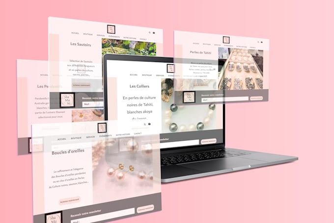 Create a personalized website highlighting your brand image by ...