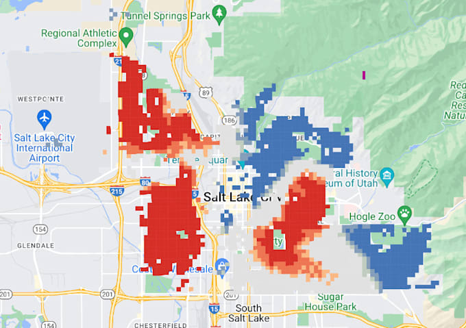 Visualize hotspots on google maps by Rubiasaeed832 | Fiverr