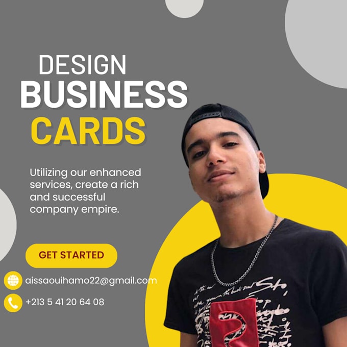 Make a authentic business card for your company by Hamoluwy | Fiverr