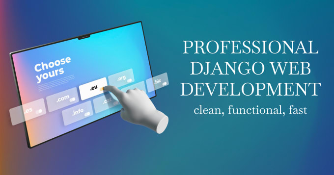 Create A Full Stack Website With Django Backend By Skrbcoding Fiverr