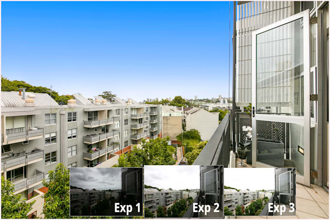 Edit multiple exposures blending hdr real estate photos by ...