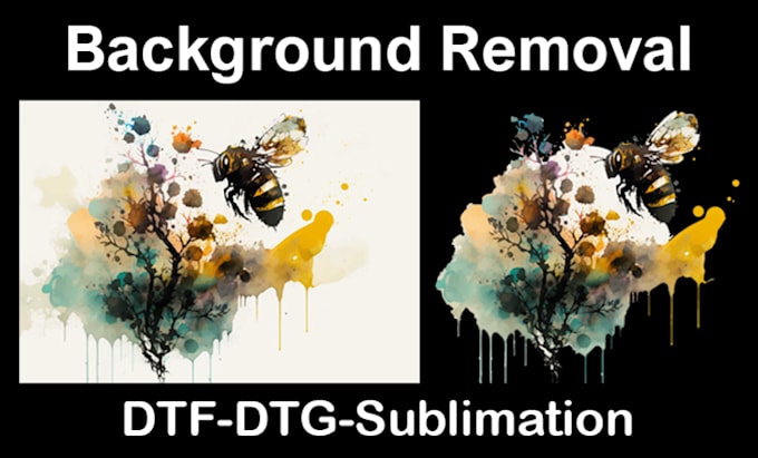 Remove background for dtf printing by Ferozkhan86 | Fiverr