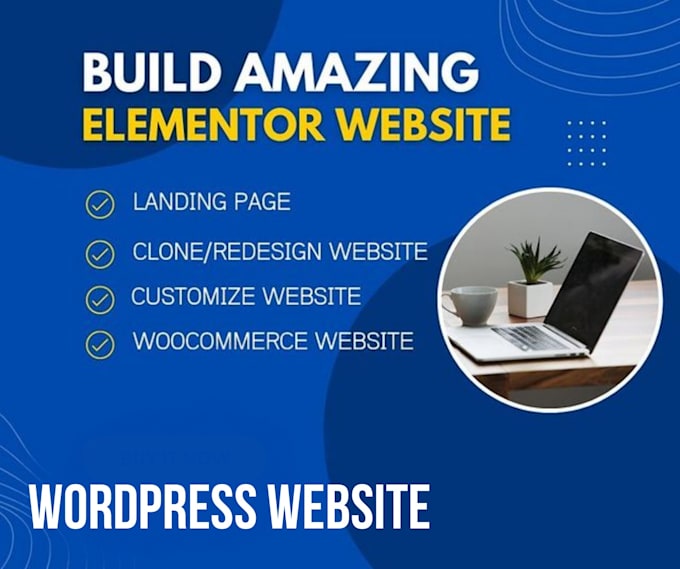Custom wordpress website with elementor pro or astra by Iweb_service | Fiverr