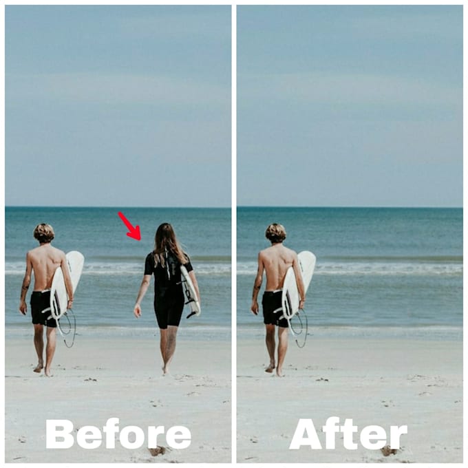 Do retouching, editing, remove or add object , cv image, by Mohamedeid187 | Fiverr