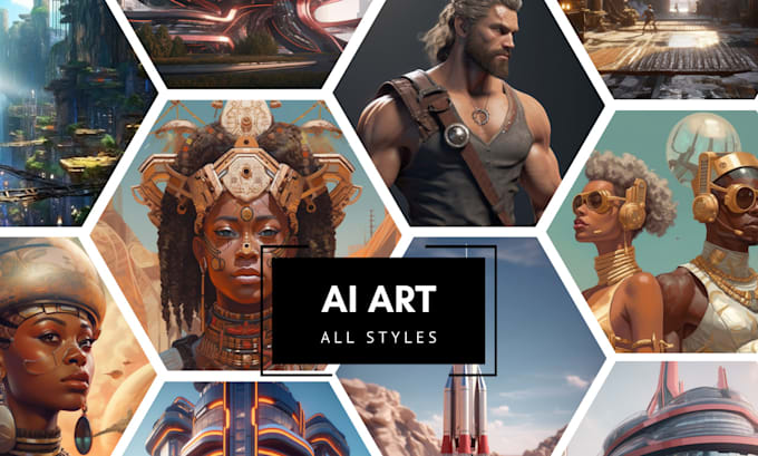 Transform your ideas into stunning ai art by Donnaelise | Fiverr