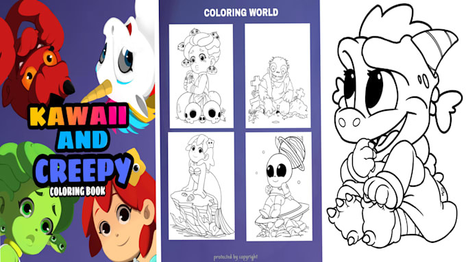 Draw anything for coloring book by Josemadraw1997 | Fiverr