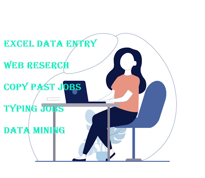 Do all types data entry, excel, word, pdf, typing etc by Bilalkhuroo ...