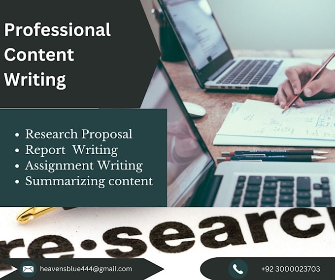 Consult your research and report writing by Rijja777 | Fiverr