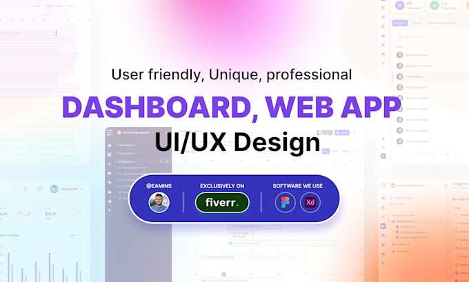 Design user friendly dashboard, web app, admin panel ui ux by Eamins ... Design user friendly dashboard, web app, admin panel ui ux by Eamins ...