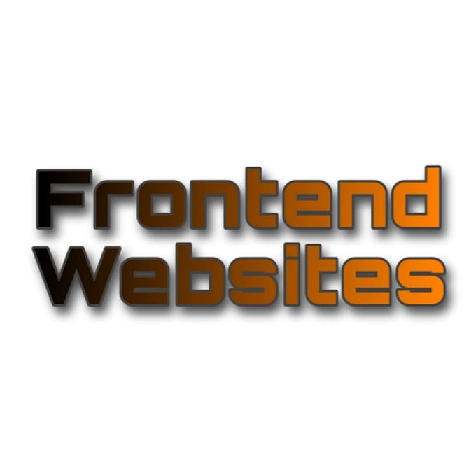 Create Front End Website Using Html And Css By Smit Webdevlope Fiverr
