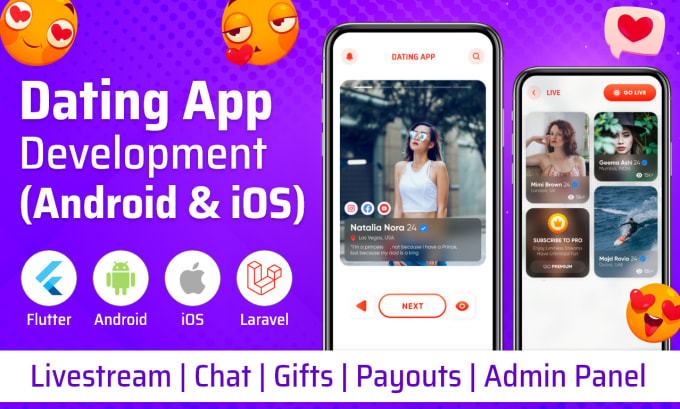 Build a tinder clone online dating android ios app development by ... Build a tinder clone online dating android ios app development by ...