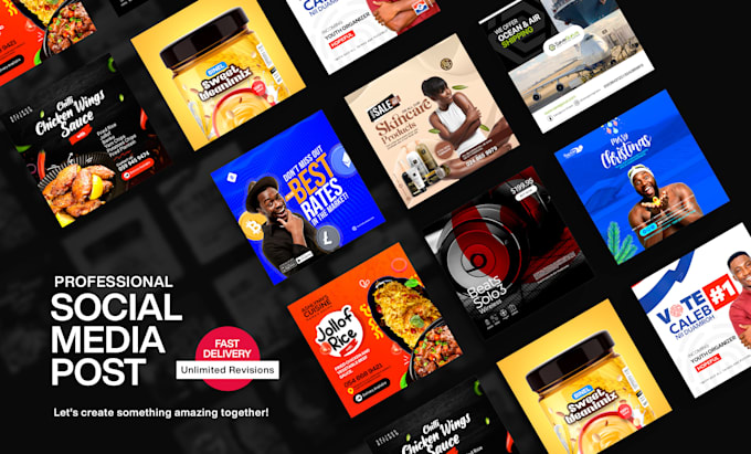 Create a captivating and distinctive social media posts by ...