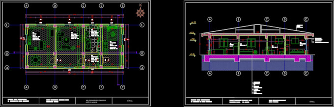 Interior design, sectional plan modeling by Melihsansarci | Fiverr